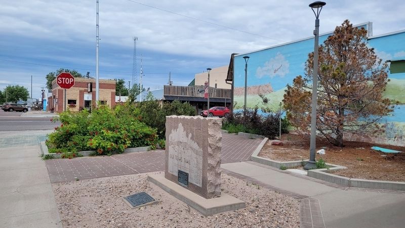 Old Texas Trail Historical Marker