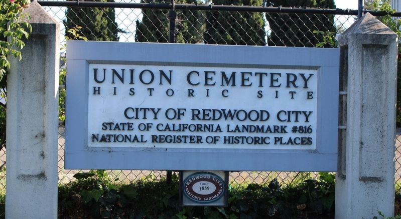 Union Cemetery Historical Marker