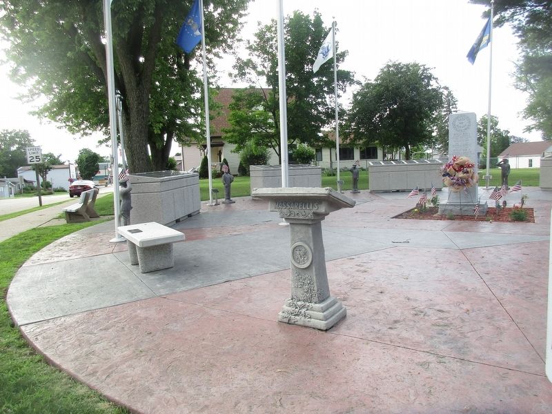 Benton Wisconsin Veterans Memorial, a War Memorial