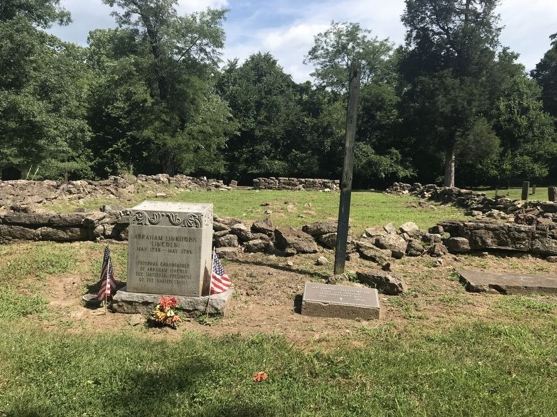 In Memory of Abraham Linkhorn (Lincoln) Historical Marker