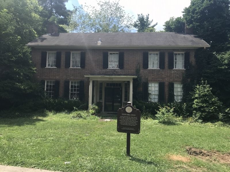 Joseph Abell House Historical Marker
