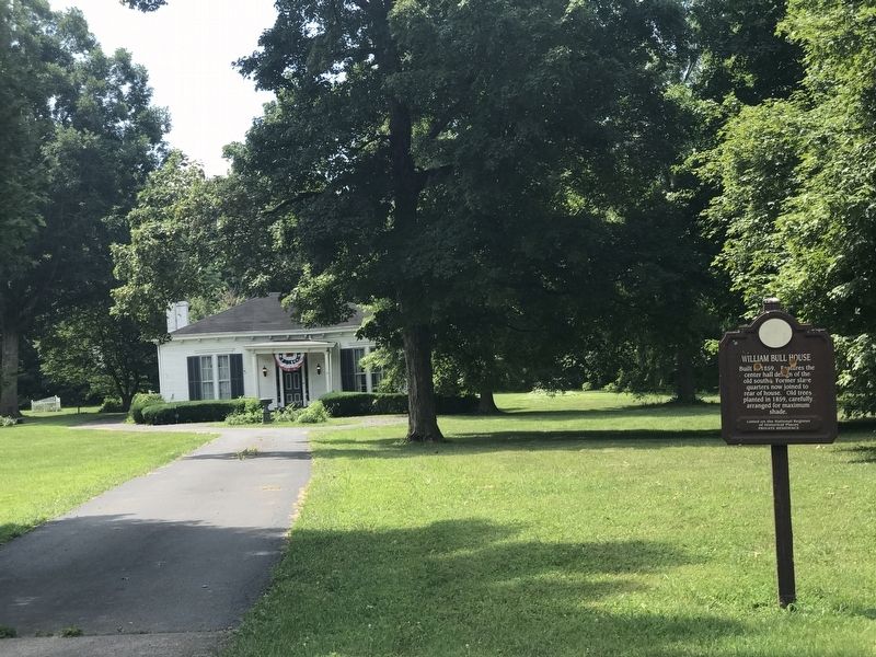 William Bull House Historical Marker