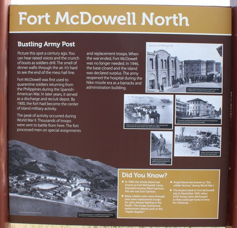 Fort McDowell North Historical Marker