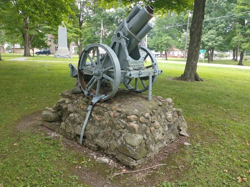 This German Cannon Historical Marker