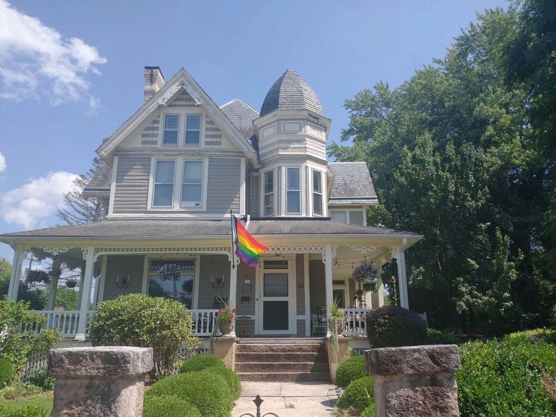 Morris Harvey House Historical Marker