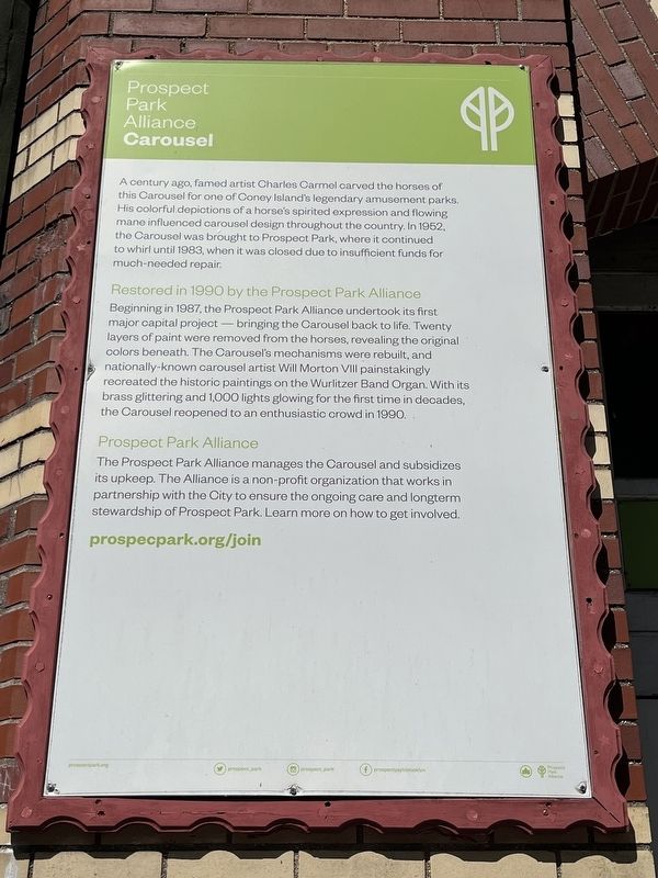 Carousel Historical Marker