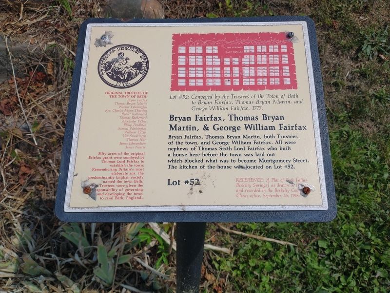 Bryan Fairfax, Thomas Bryan Martin, & George William Fairfax Historical ...