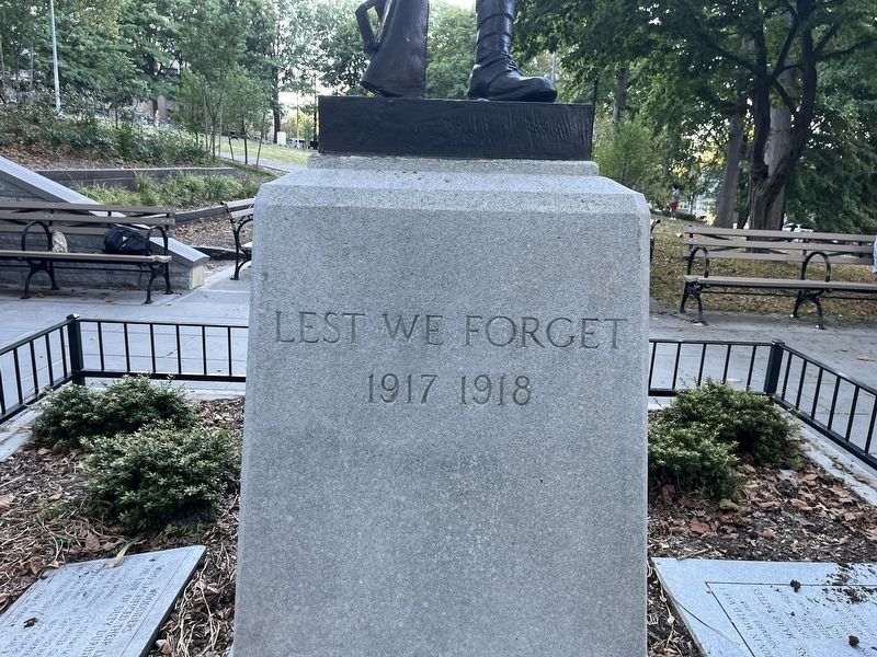 Lest We Forget, a War Memorial