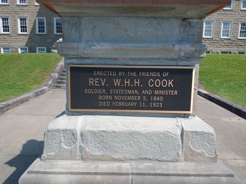 Rev. W. H. Cook Historical Marker