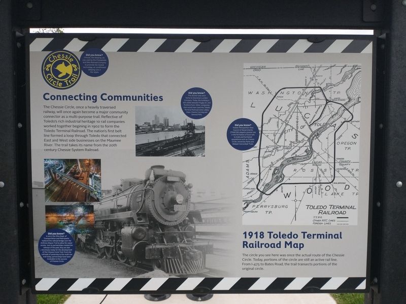 Chessie Circle Trail - Copland Blvd. Historical Marker