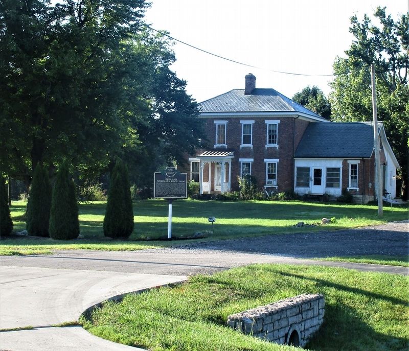 Louis and Magdalena Rings Farm Historical Marker
