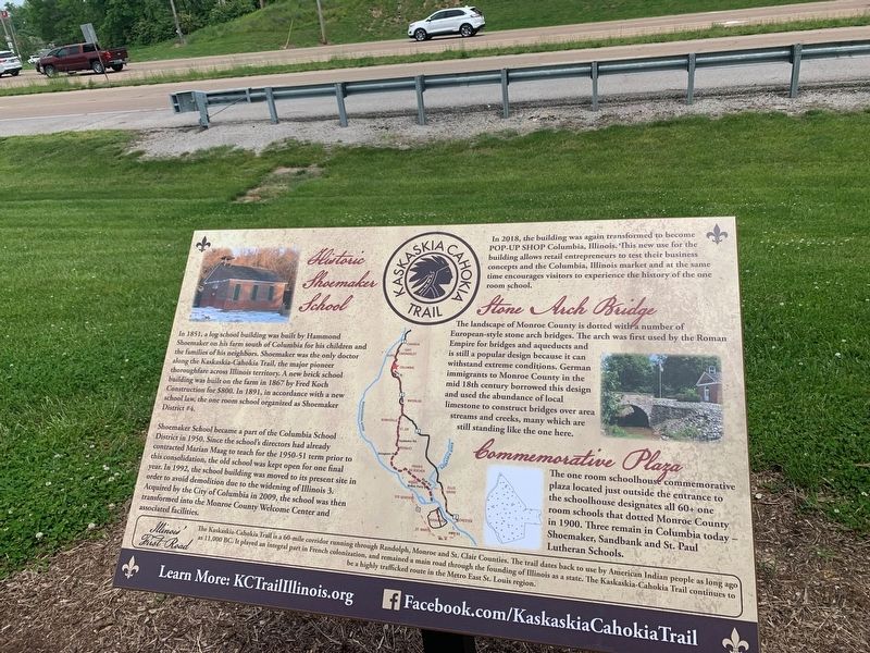 Historic Shoemaker School / Stone Arch Bridge / Commemorative Plaza ...