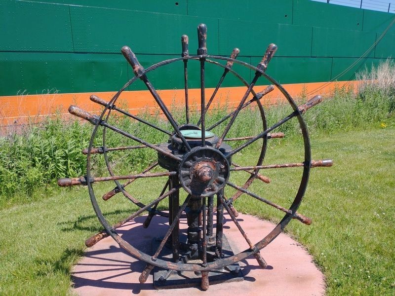 Dual Steering Wheel Historical Marker