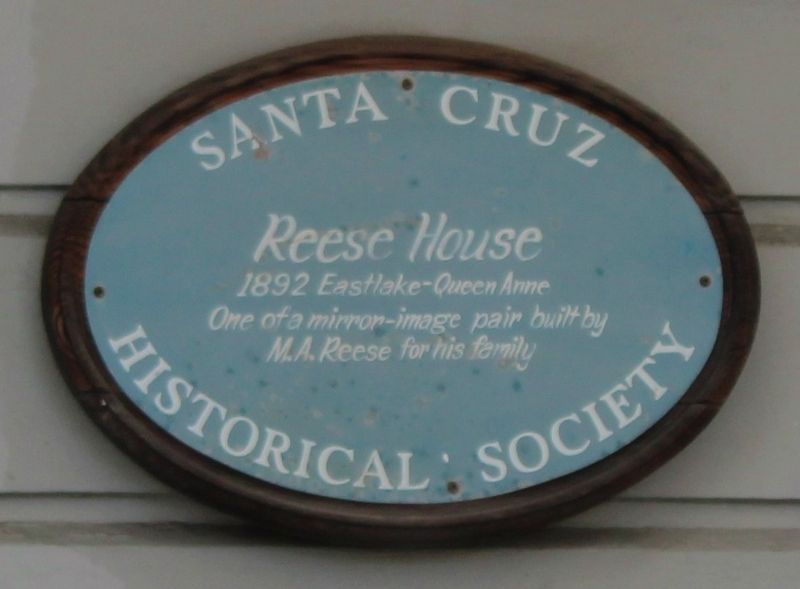 Reese House Historical Marker