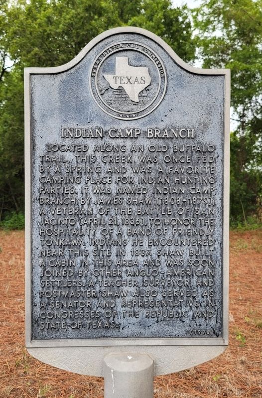 Indian Camp Branch Historical Marker