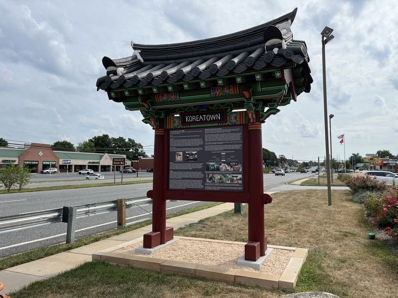 Koreatown Historical Marker