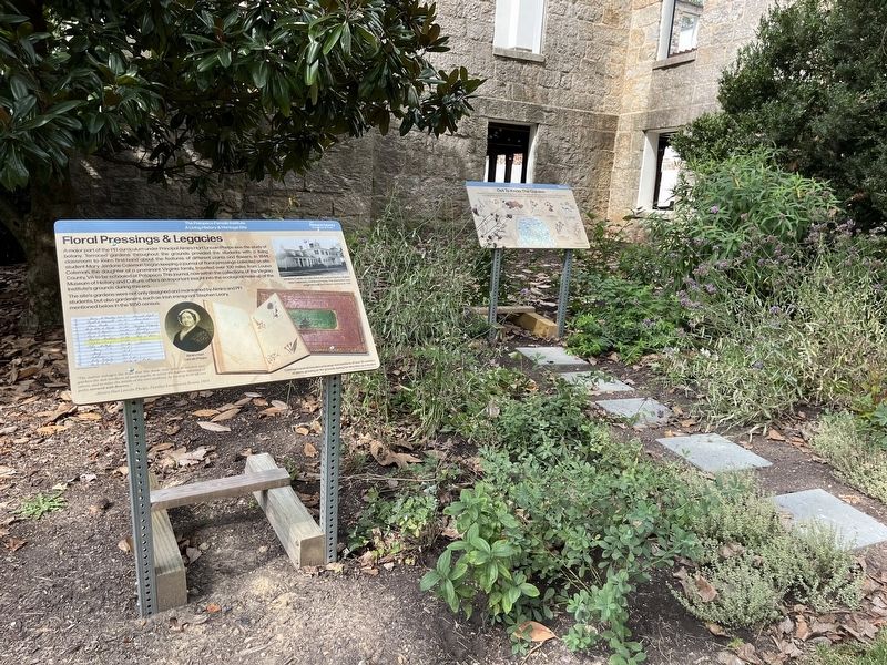 Floral Pressings & Legacies Historical Marker