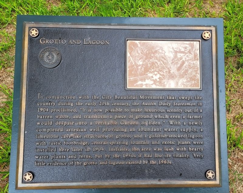 Grotto and Lagoon Historical Marker