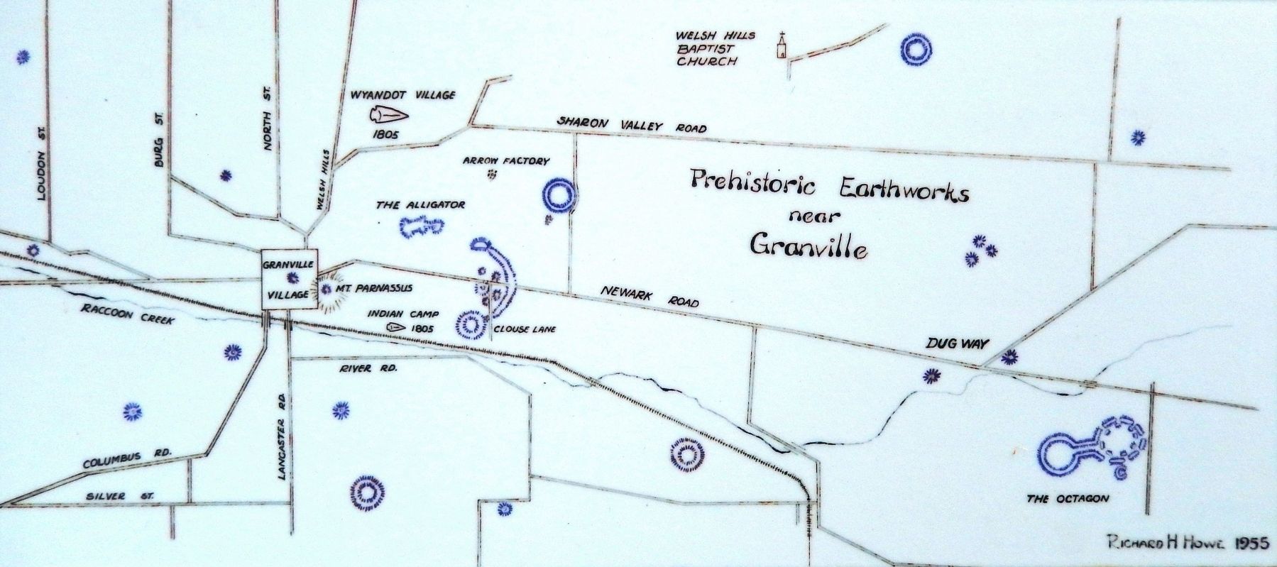 Granville's Earliest Residents Historical Marker