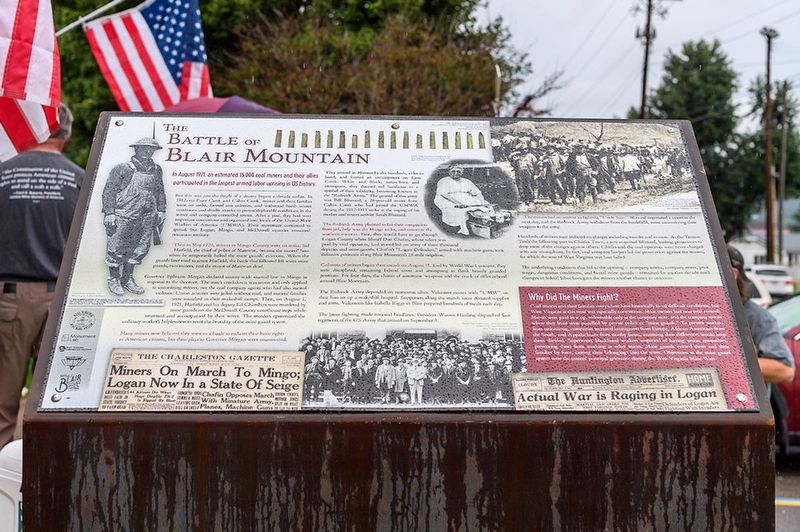Battle of Blair Mountain Historical Marker