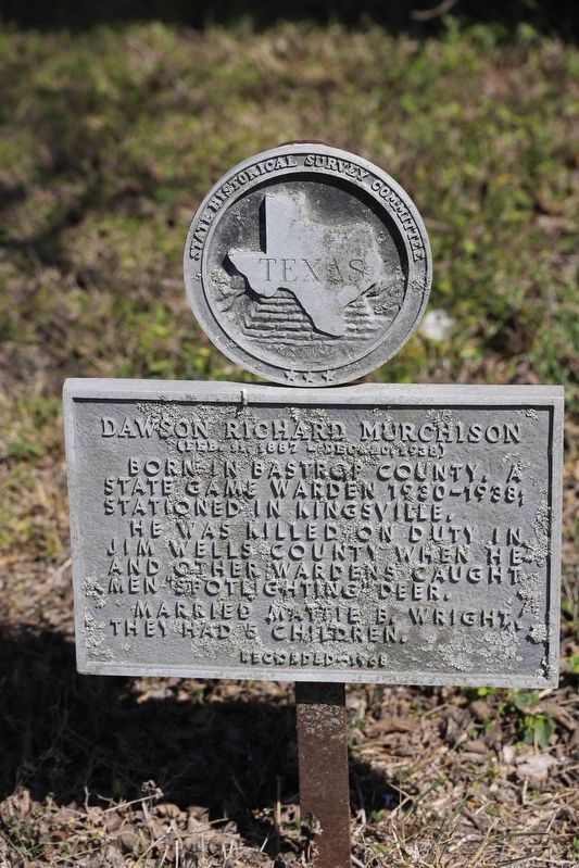 Dawson Richard Murchison Historical Marker