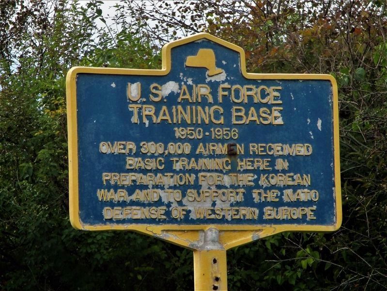 U.S. Air Force Training Base Historical Marker