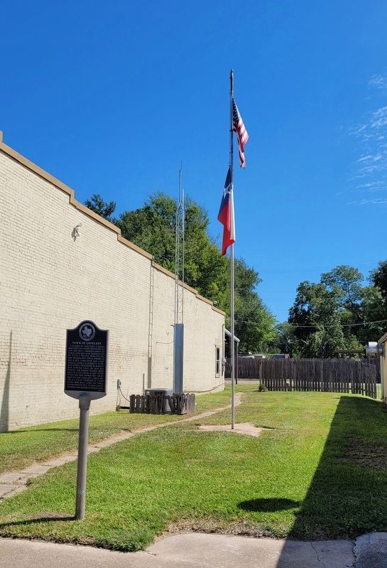 Town of Lovelady Historical Marker