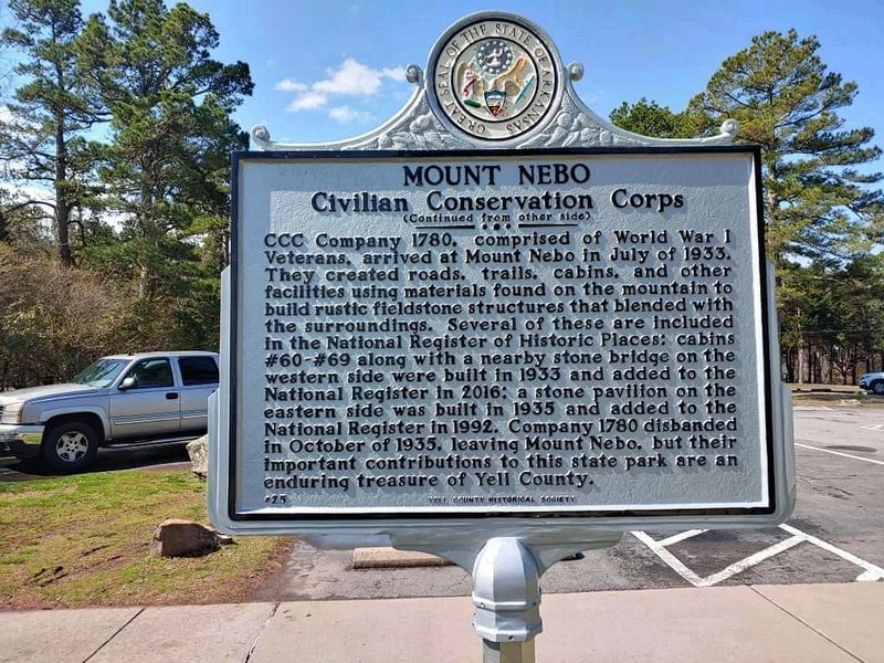 Mount Nebo Historical Marker