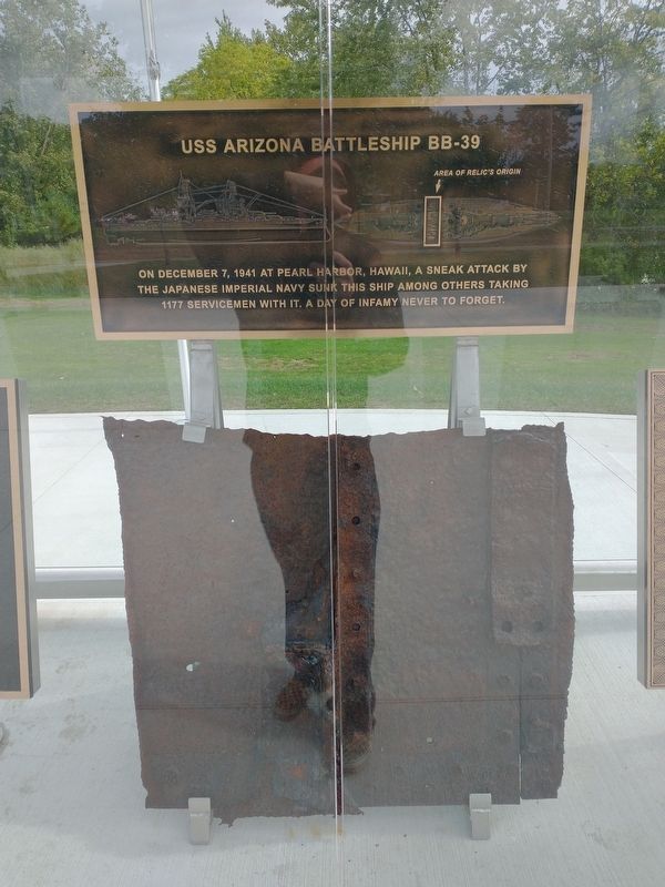 USS Arizona Battleship BB-39 Historical Marker