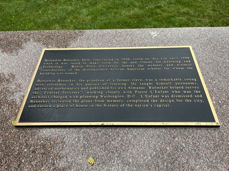 Benjamin Banneker Memorial