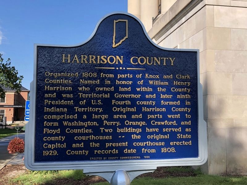 Harrison County Historical Marker