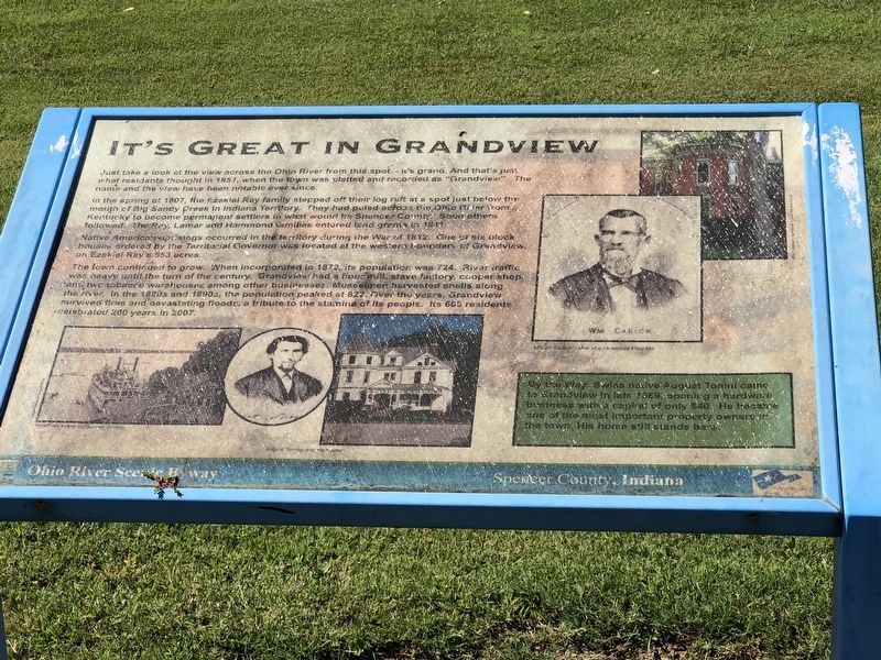 It’s Great in Grandview Historical Marker