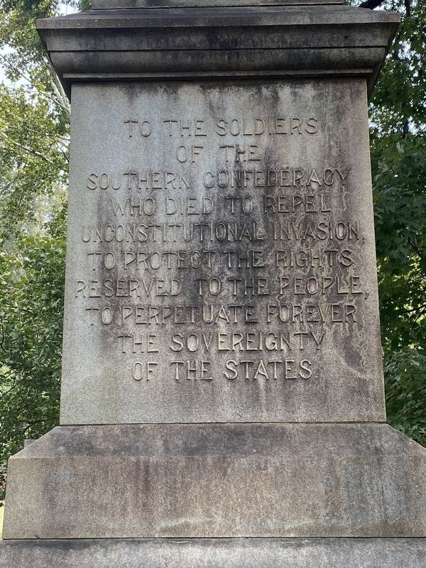 Confederate Monument, a War Memorial