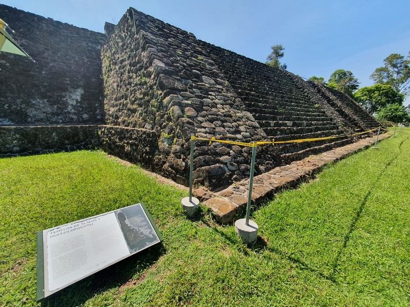 Temples of Tlaloc and Huitilopochtli Historical Marker