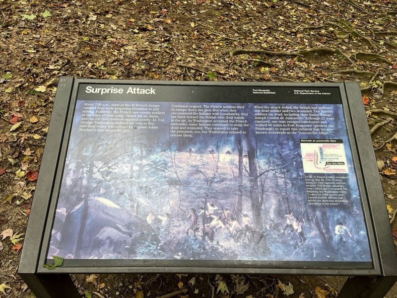 Surprise Attack Historical Marker