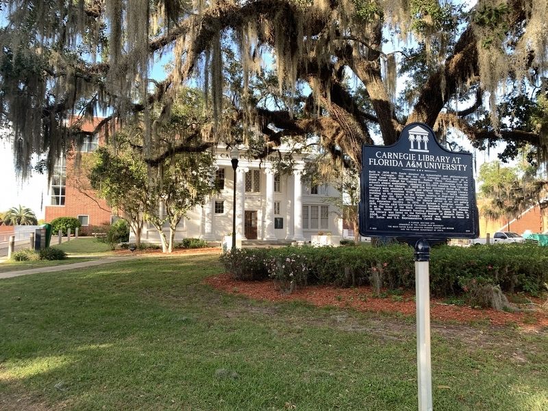 Carnegie Library at Florida A&M University Historical Marker