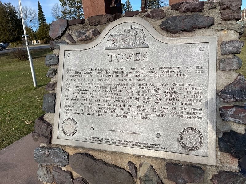 Tower Historical Marker