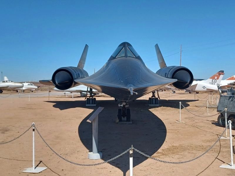 Lockheed SR-71A “Blackbird” Historical Marker