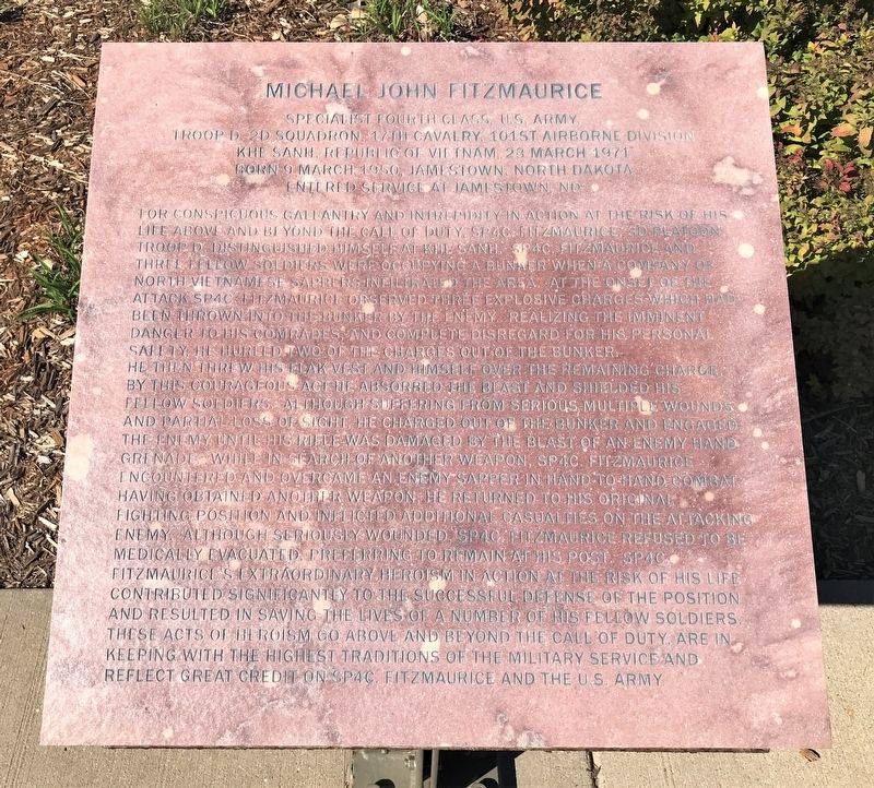 Michael John Fitzmaurice Historical Marker