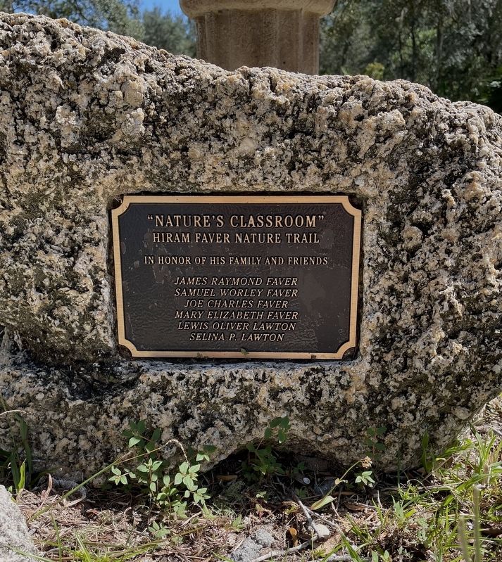 Welcome to Hiram Faver Trail Historical Marker