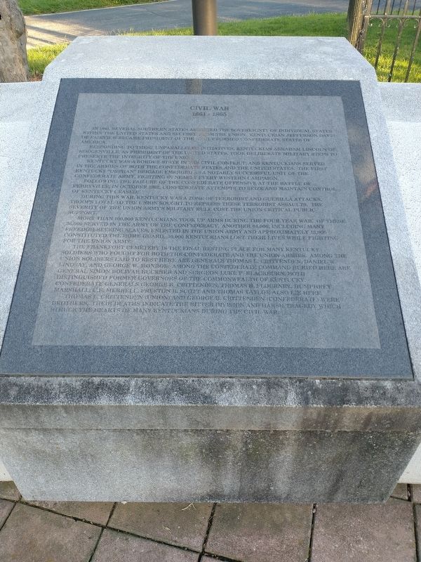Civil War Historical Marker