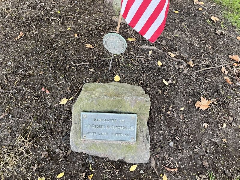 WO George H. Glawson, Jr., a War Memorial