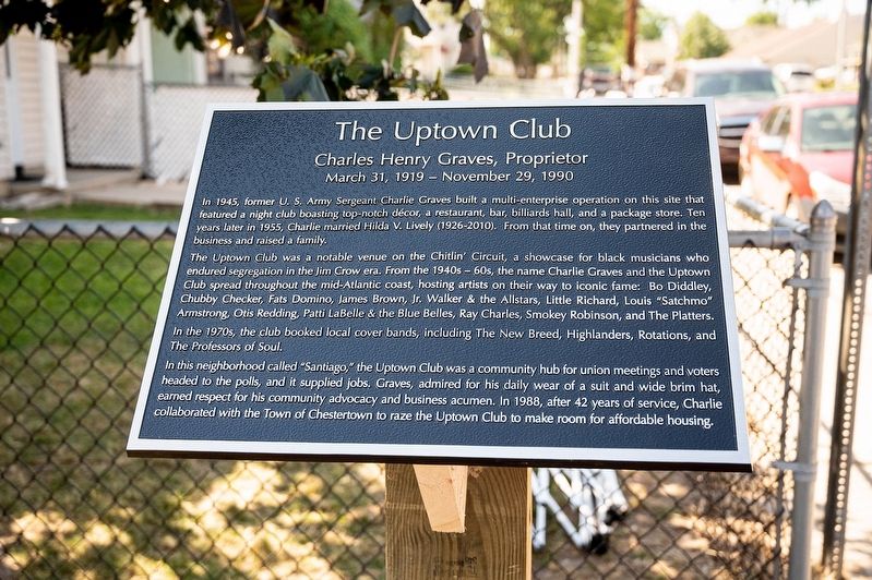 The Uptown Club Historical Marker