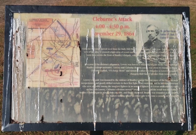 Cleburne's Attack Historical Marker