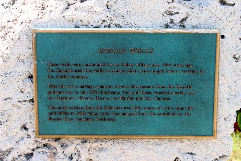 Indian Wells Historical Marker