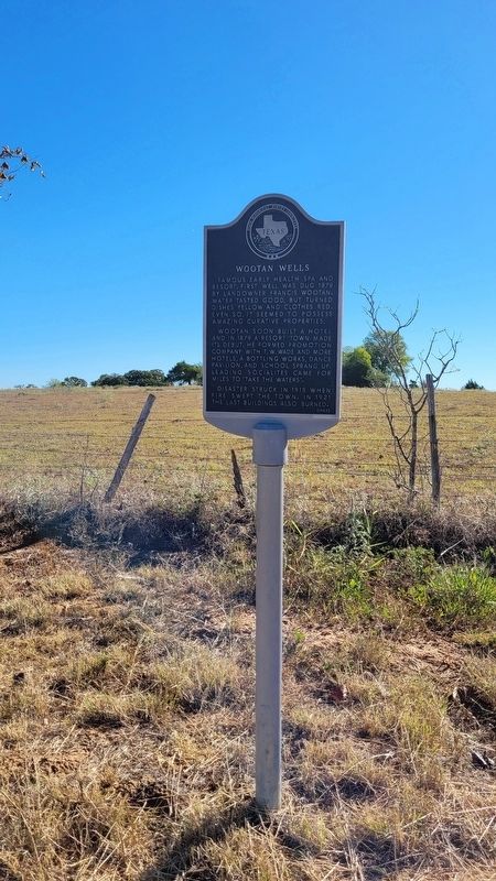 Wootan Wells Historical Marker