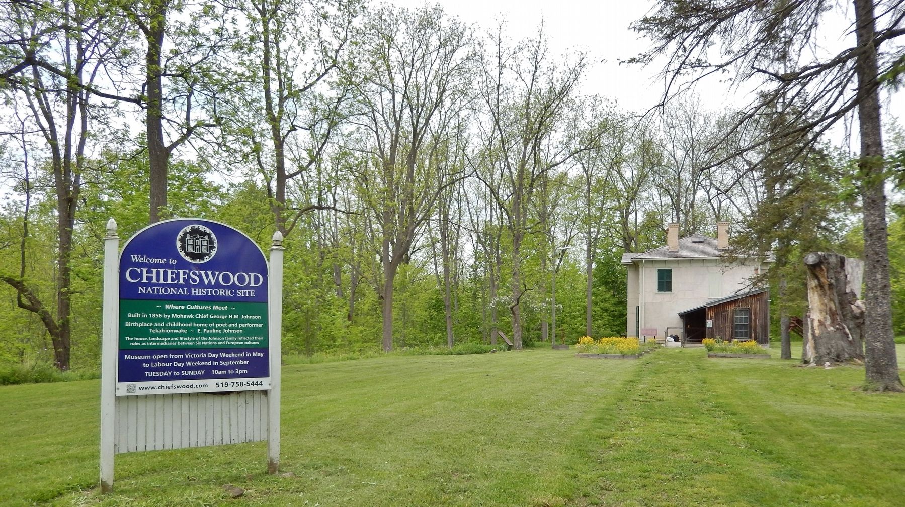 Chiefswood Historical Marker