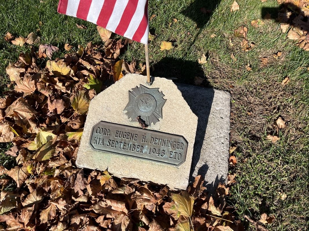 Corp. Eugene H Denninger, a War Memorial