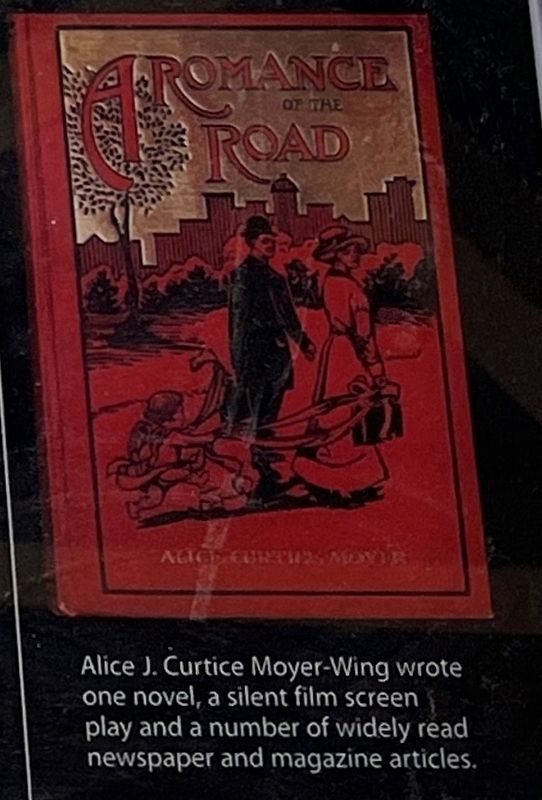 Alice J. Curtice Moyer-Wing , The Ozark Suffragist Historical Marker