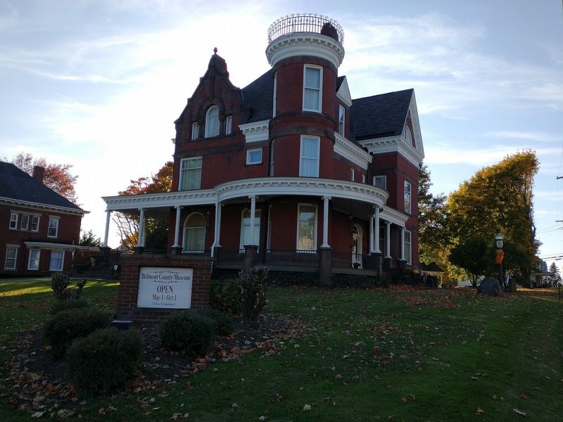 The Belmont County Museum Historical Marker